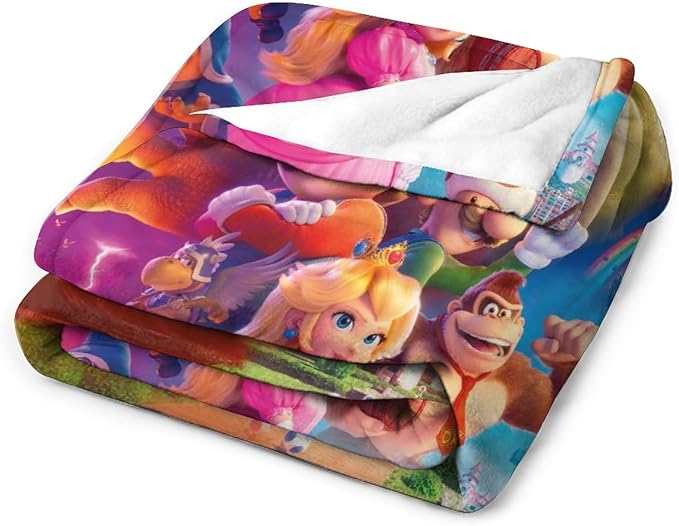 Cobija Super Mario Bros Movie 150 cm x 115 cm – Excálibur Costa Rica